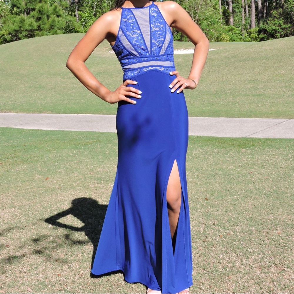 Royal Blue Prom, Evening, Ball, Formal Gown - Gem